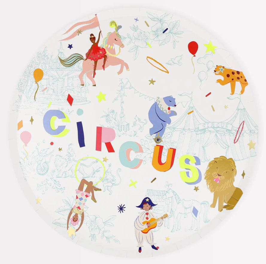 Circus Plates – The Keeping Room Baton Rouge