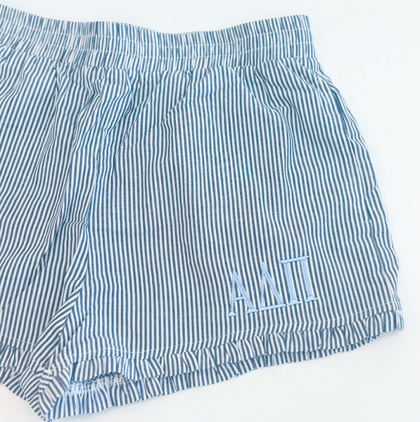 Greek Ruffle Shorts – The Keeping Room Baton Rouge